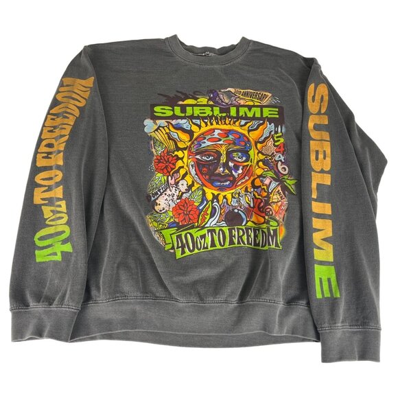 Sublime | Shirts | Sublime Fleece 4 Oz To Freedom 30th Anniversary ...